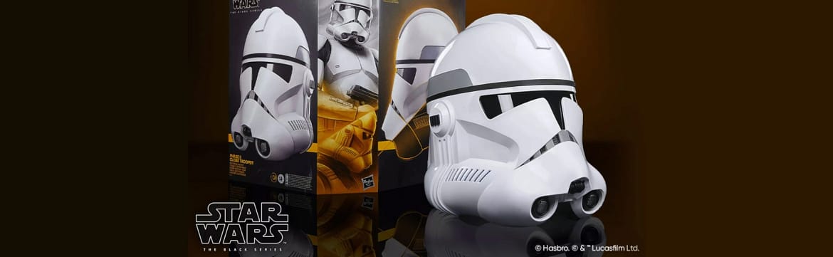 Hasbro Black Series Clone Trooper Helmet Released!